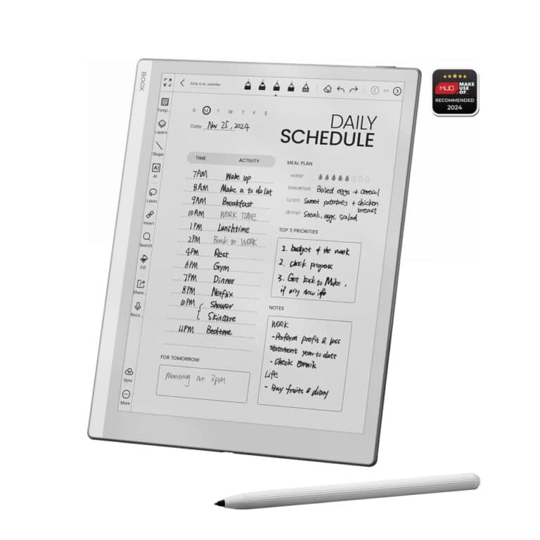 Remarkable Reviews and 2025's Best 5 Digital Notepads