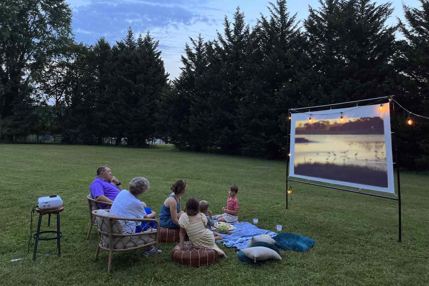5 Best Outdoor Movie Screens of 2025: Transform Your Backyard into a ...